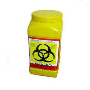 PL-3A Contenedor RPBI Recolector Liquidos Amarillo 3 Litros. – BIOZEVI